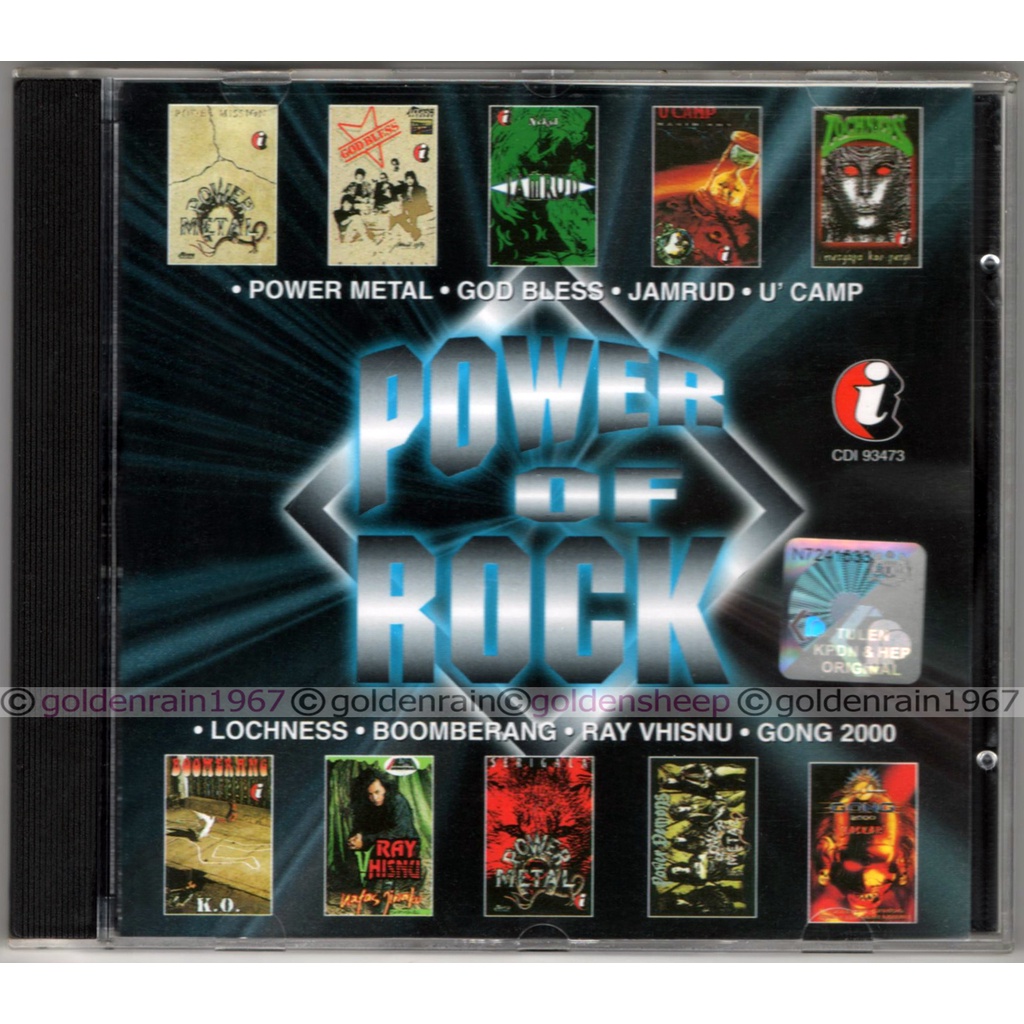 POWER OF ROCK - Power Metal / God Bless / Jamrud / U'Camp / Boomerang ...