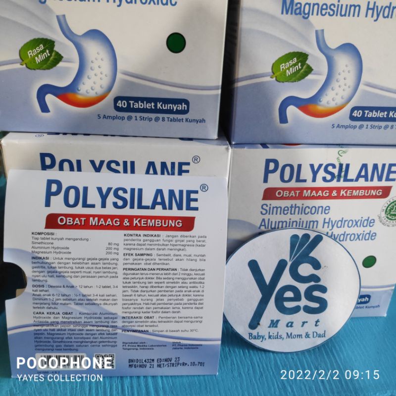 Polysilane Medicine For Stomach Bloating Stomach Ulcers Chewable Pills ...