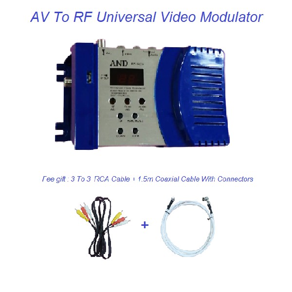 AV To RF Universal Video Modulator With Free Gift | Shopee Malaysia