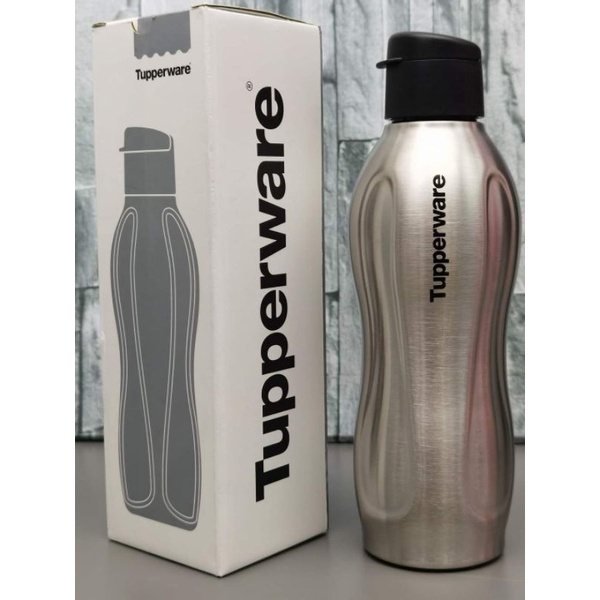 Ready Stock Tupperware: Stainless Steel Eco Bottle (1) 880ml | Shopee ...