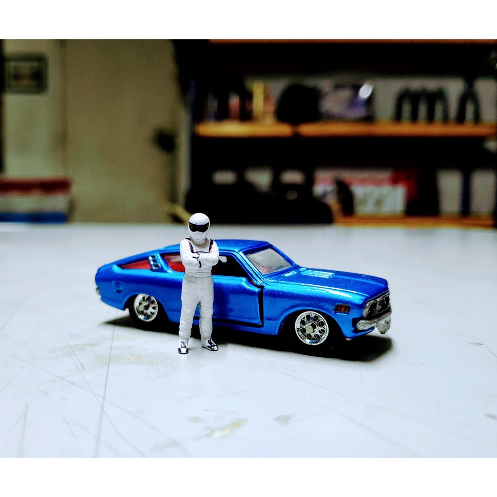 1/64 The STIG figures for Hot Wheels / Tomica DIORAMA | Shopee Malaysia
