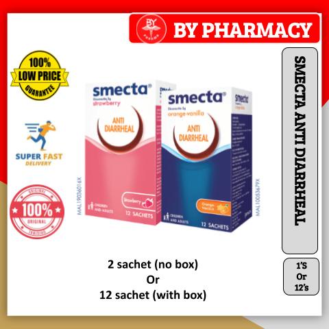 SMECTA ANTI-DIARRHEALS ORANGE VANILLA /STRAWBERRY POWDER 3G SACHET ...