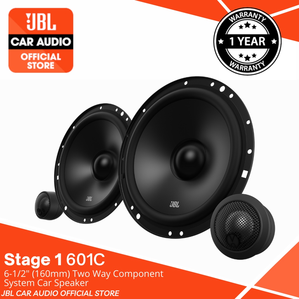 JBL Stage 1 601C Two Way Component System Car Speaker (6.5"/160mm) | Shopee Malaysia