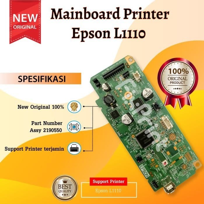 Epson L1110 Printer Board- L1110 Motherboard New Original Part 219050 ...