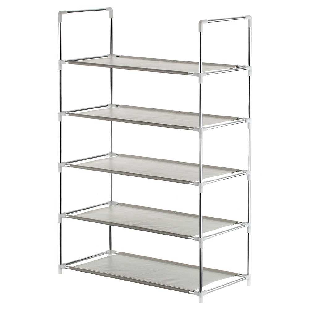 5-Tier Shoe Rack Shoe Tower Shelf Storage Organizer Cabinet Stackable ...