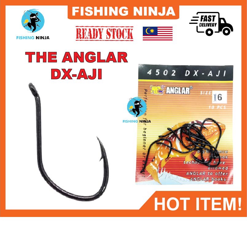 The Anglar DX-Aji Hook (4502) The Anglar Fishing Hook Anglar Aji Hook ...