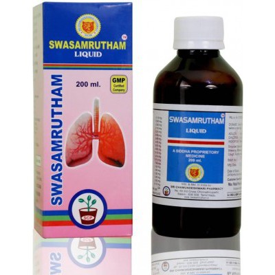 SWASAMRUTHAM LIQUID SYRUP 200ML - Useful in Cough, Cold, Running Nose ...