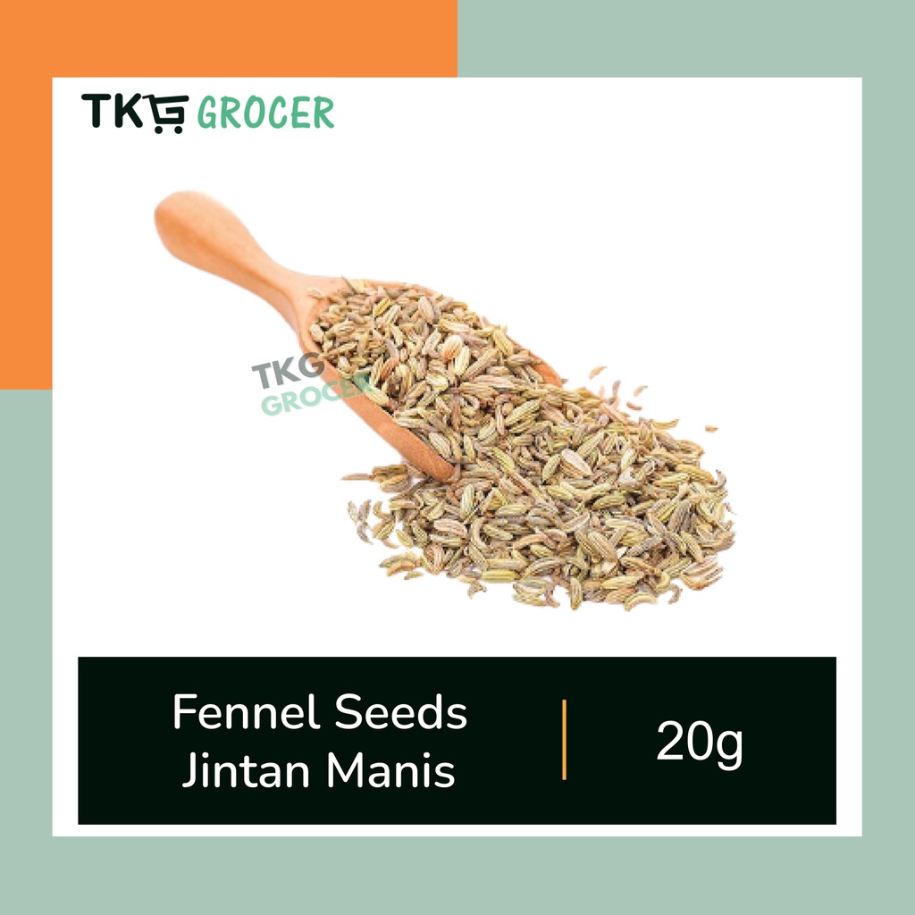 Fennel Seeds | Jintan Manis 20g | Shopee Malaysia