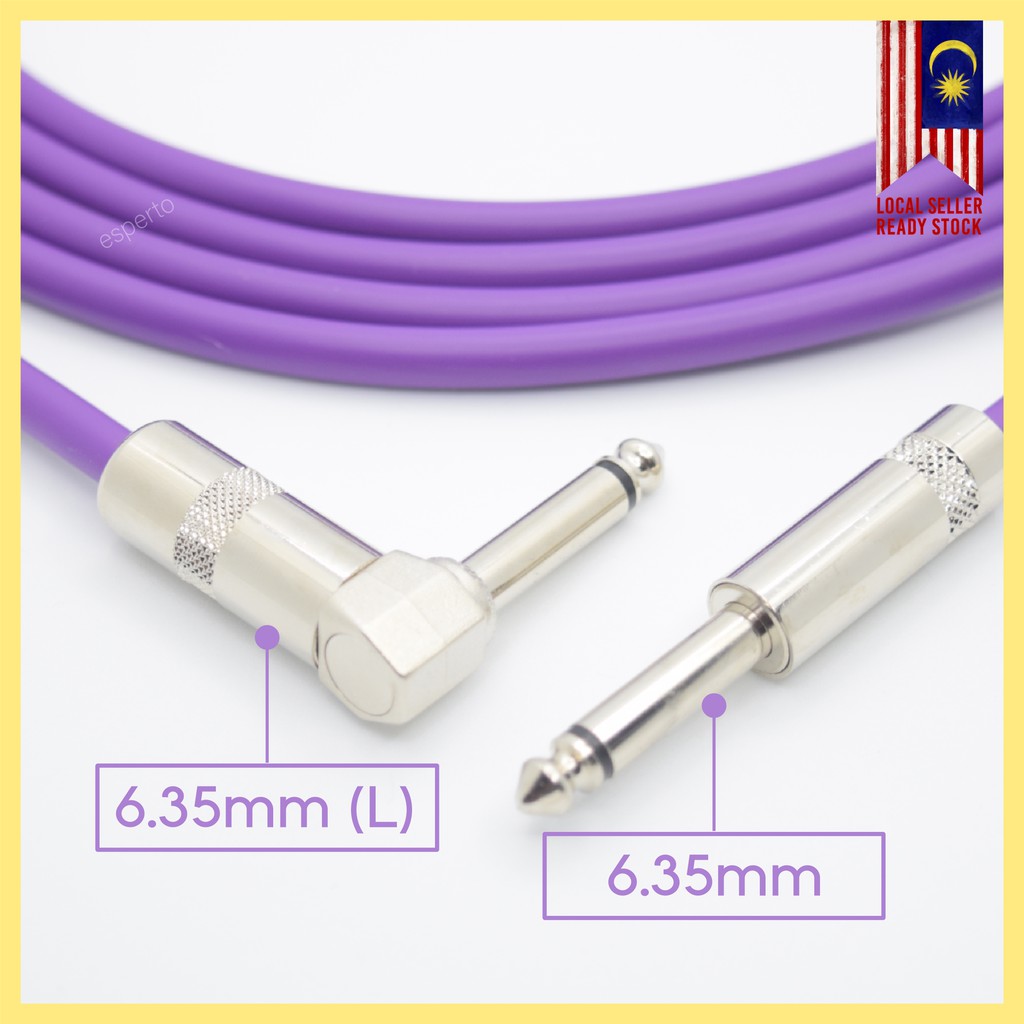𝟐𝟒𝐡𝐫 𝐒𝐡𝐢𝐩 📦 Electric Guitar Cable Mono Instrument Cable For Bass Guitar ...