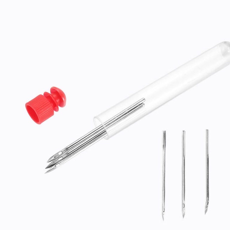 Speedy Stitcher Needle Kit - Diamond-Point Stainless Steel Needles for ...