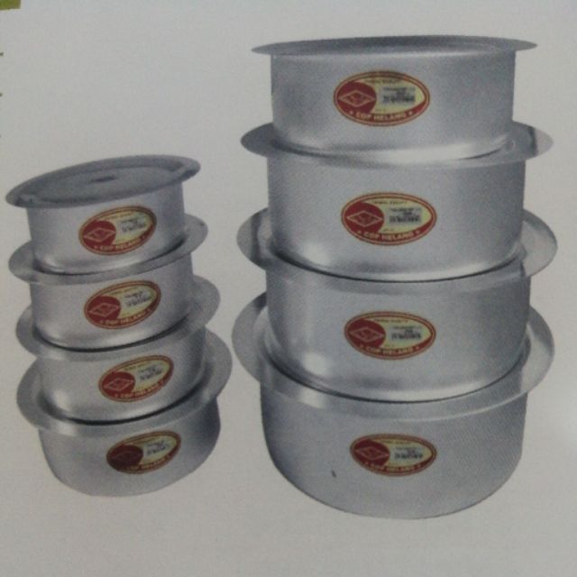Thick Degchi Pot(16-28cm set) (8pcs) | Shopee Malaysia