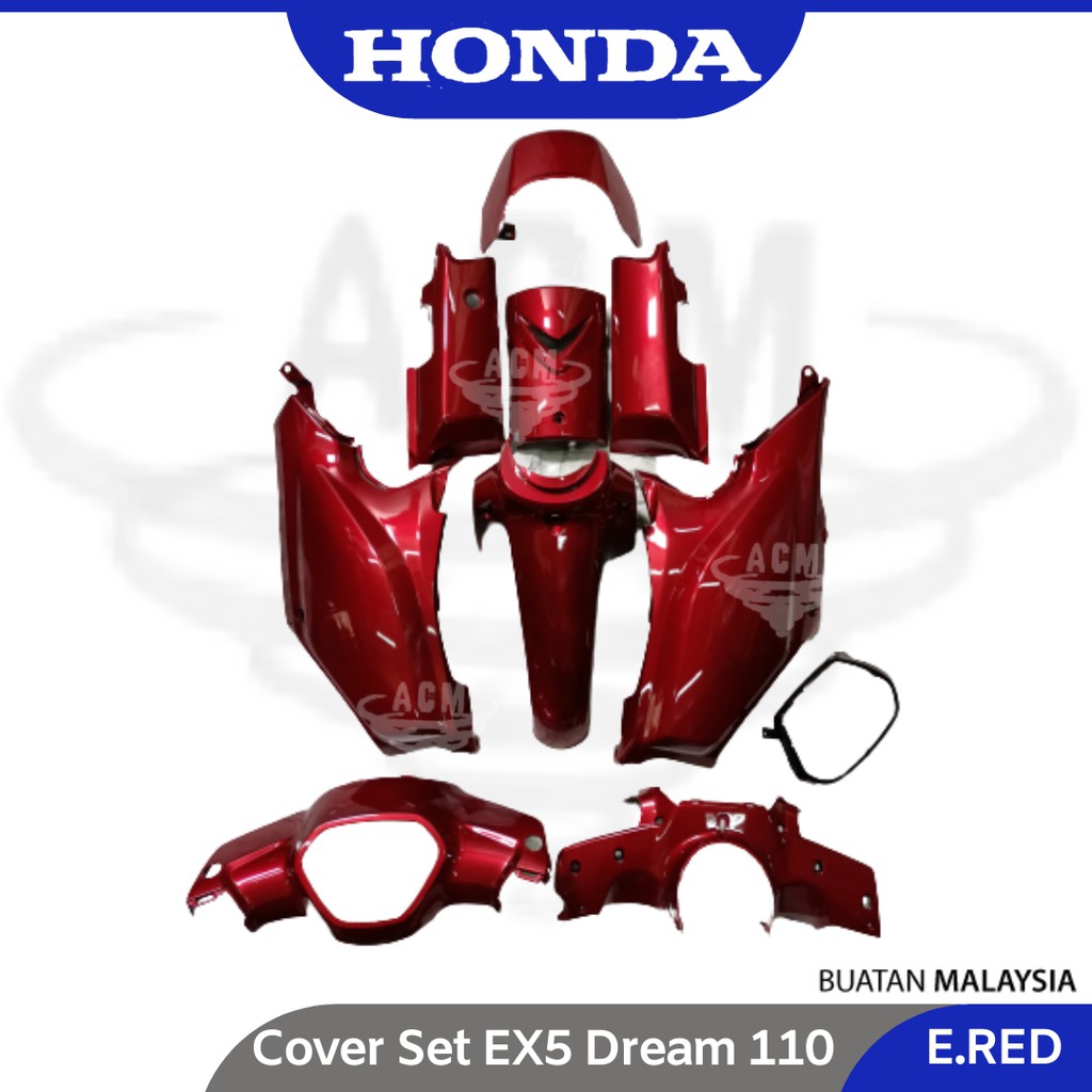 HONDA EX5 Dream 110 Carburetor Full Body Cover Set Color Parts Coverset Kaver Caver Bodyset ...