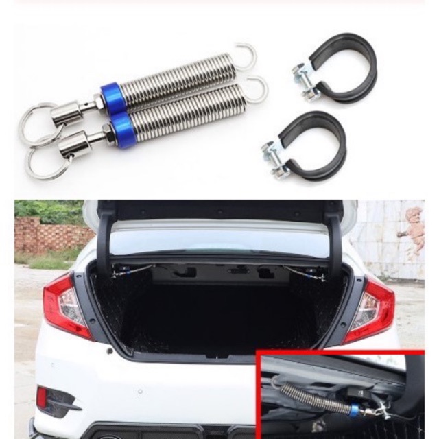 (1Pair) Car Adjustable Automatic Auto Rear Bonnet Trunk Boot Lid ...