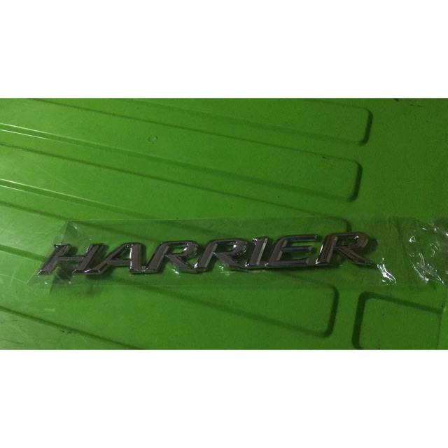 Harrier Emblem for Toyota Harrier trunk | Shopee Malaysia