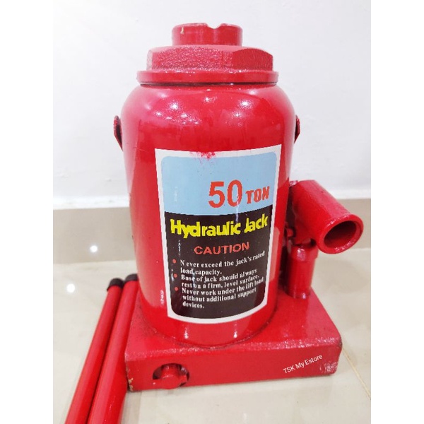 50Ton 50T Tonne Hydraulic Bottle Jack "Premium Heavy Duty" "East M'sia ...