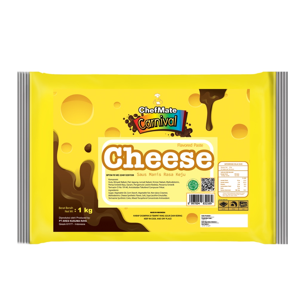 Chefmate CHEESE PASTA 1 KG | Shopee Malaysia
