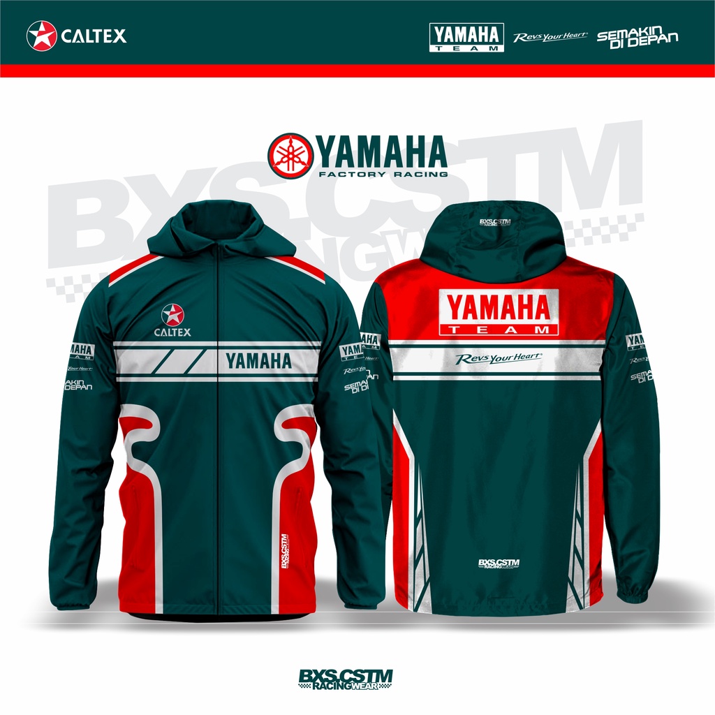 Yamaha CALTEX LIVERY TEAM JACKET Comfortable For TOURING And Day JACKET ...