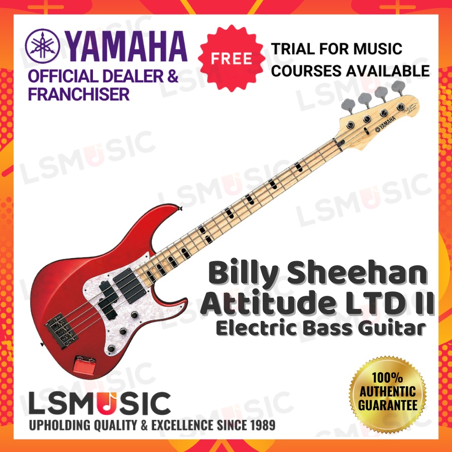 Yamaha Attitude LTD II Billy Sheehan Signature Series 4 String Electric ...