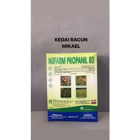 Nufarm propanil 1kg Racun rumpai sama (Leptonil, Lescplo, Stam, skipper ...