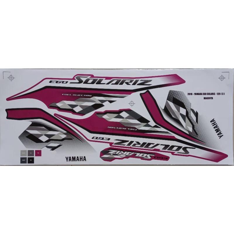 EGO SOLARIZ (3) BODY STICKER STRIPE COVERSET BAJU COVER SET RAYA OFFER ...