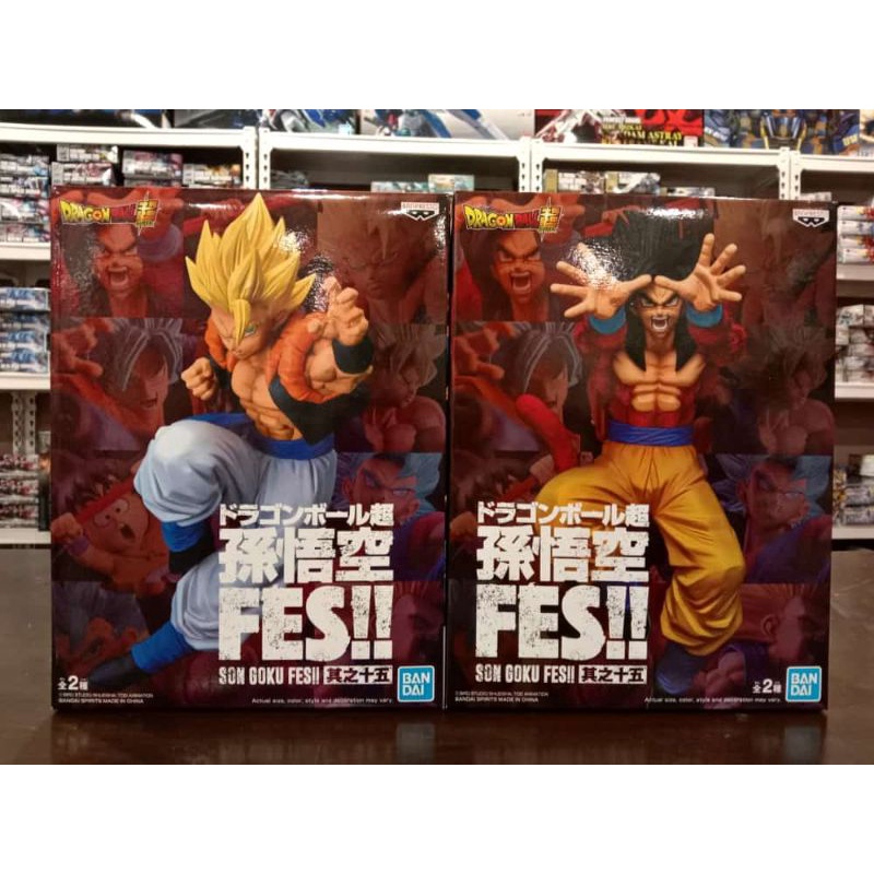 Original Banpresto Dragon Ball Super Son Goku Fes Super Saiyan 4
