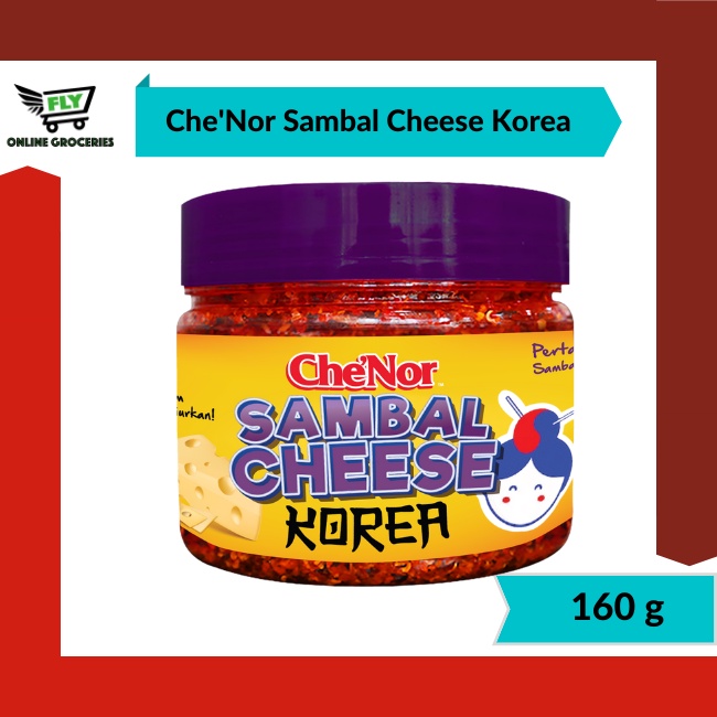 Che'Nor Sambal Garing ikan bills, Sambal Udang & Super Spicy 160gm ...