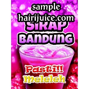 Sticker Air Balang Sirap Bandung Kalis Air ( 9 x 12 inci ) | Shopee ...