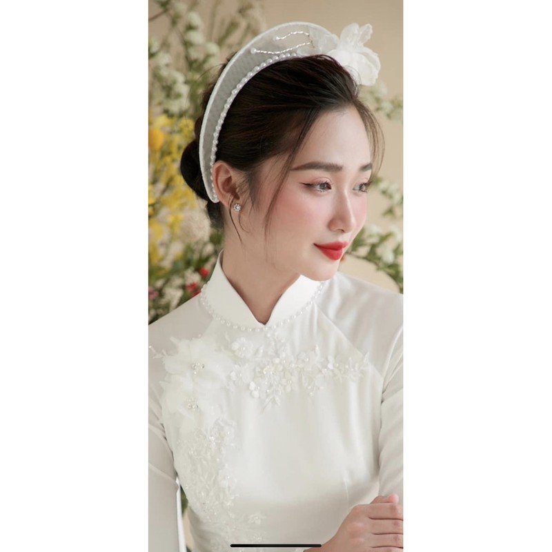 Dress Up The White Rose Mane Wedding Ao Dai | Shopee Malaysia