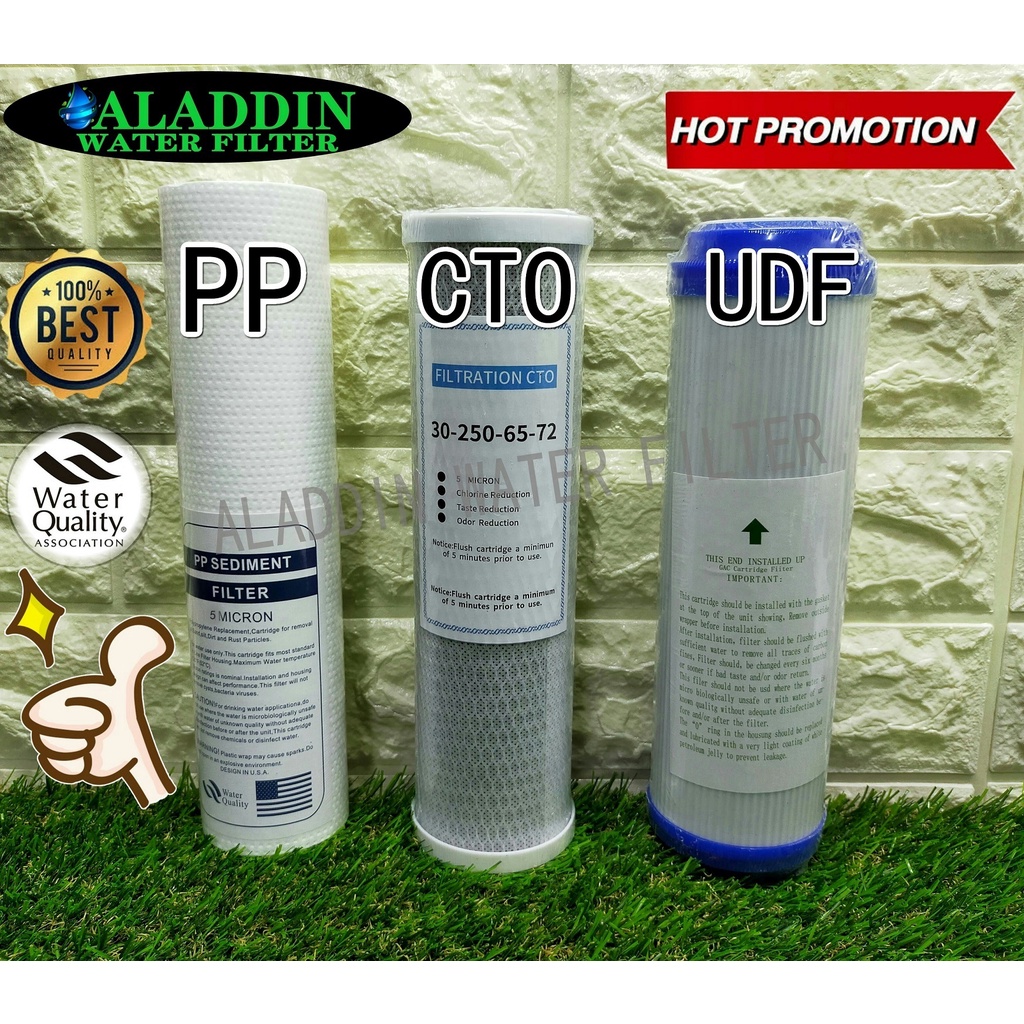 1,5 Micron PP / UDF / CTO ) 10" Water Filter Replacement /high quality | Shopee Malaysia