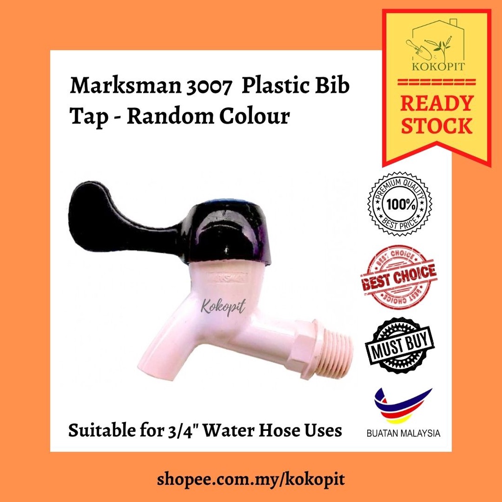 [READY STOCK] Kepala Paip Plastik MARKSMAN 3007 | Single Handle Plastic ...