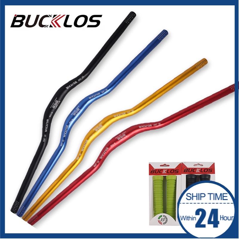 BUCKLOS Aluminum Alloy MTB Handle Bar Mountain Bike Handle Bar 31.8*720 ...