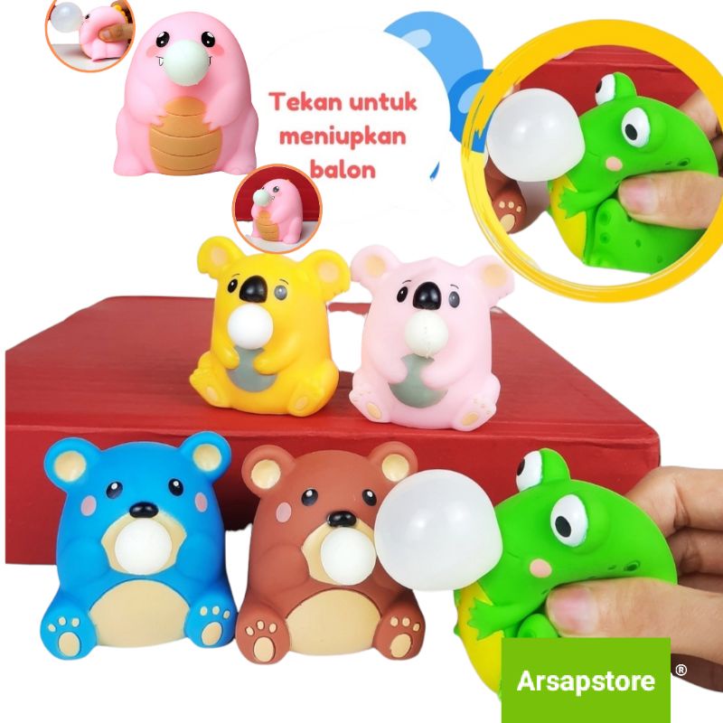 Mesh Ball Squeeze Squishy / Anti Stress Inflatable Balloon Squeeze ...