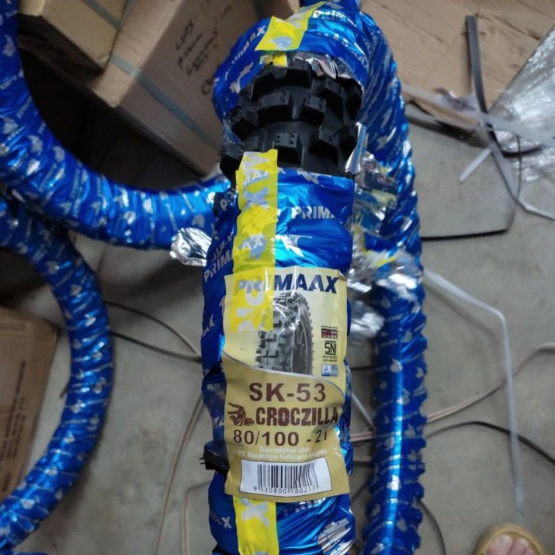 HSMOTORPART Tyre Primaax Croczilla / Godzilla Sk53 / Sk51 90/100-16 ...