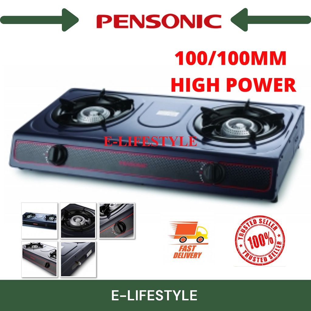 PENSONIC 2 Burner Gas Cooker Stove Dapur Gas (PGC-26N, PGC26N) | Shopee ...