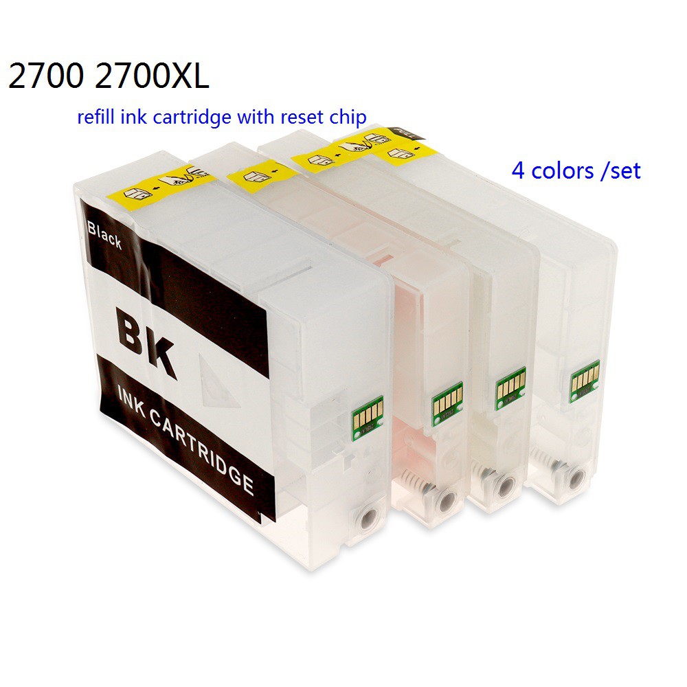 Spot】PGI 2700 PGI2700 XL refillable Ink Cartridge For Canon printer ...