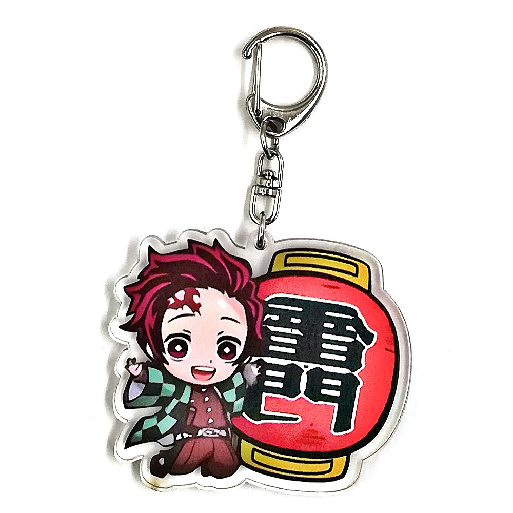 Demon Slayer Kimetsu no Yaiba Keychain Tanjiro Kamado Nezuko Kamado ...