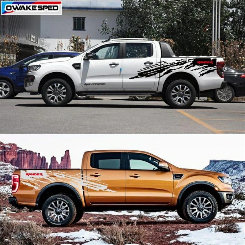 Hilux Strada Triton Navara car sticker, car cutting sticker | Shopee ...