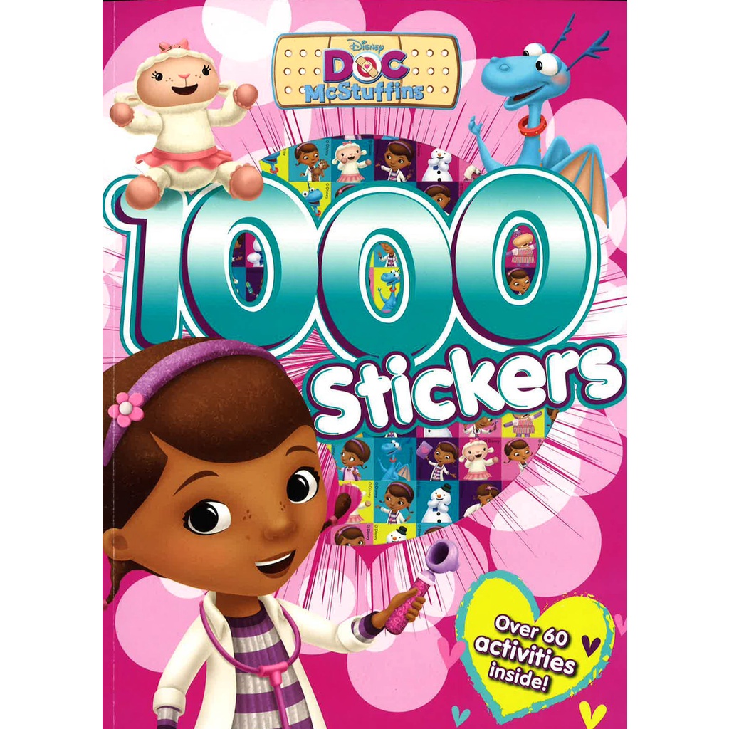 (BX) Disney Doc Mcstuffins: 1000 Stickers (ISBN:9781474827614) | Shopee ...