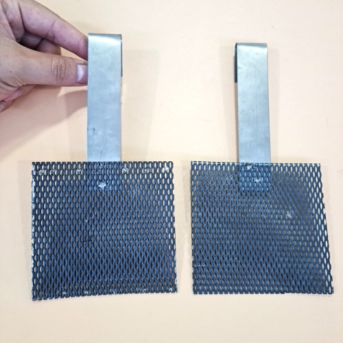 Alutin titanium pole, white titanium mesh, Italian titanium mesh ...