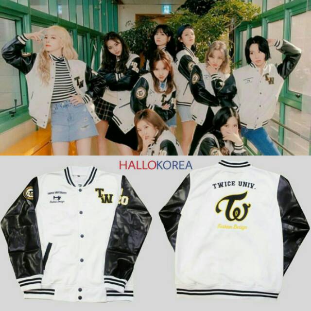Twice VARSITY TWICE Jacket | Shopee Malaysia