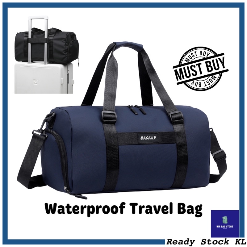 Waterproof Travel Bag Beg Baju Beg Balik Kampung Gym Bag Beg Bersalin ...