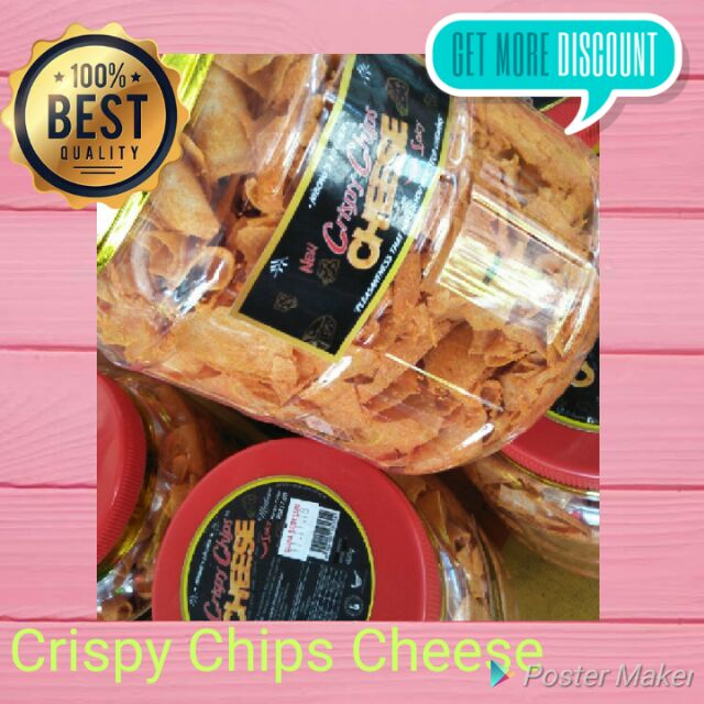 Popia Crispy Chips Cheese Spicy | Shopee Malaysia