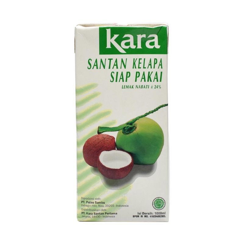 Kara Coconut Milk Cream 1 Liter | Shopee Malaysia