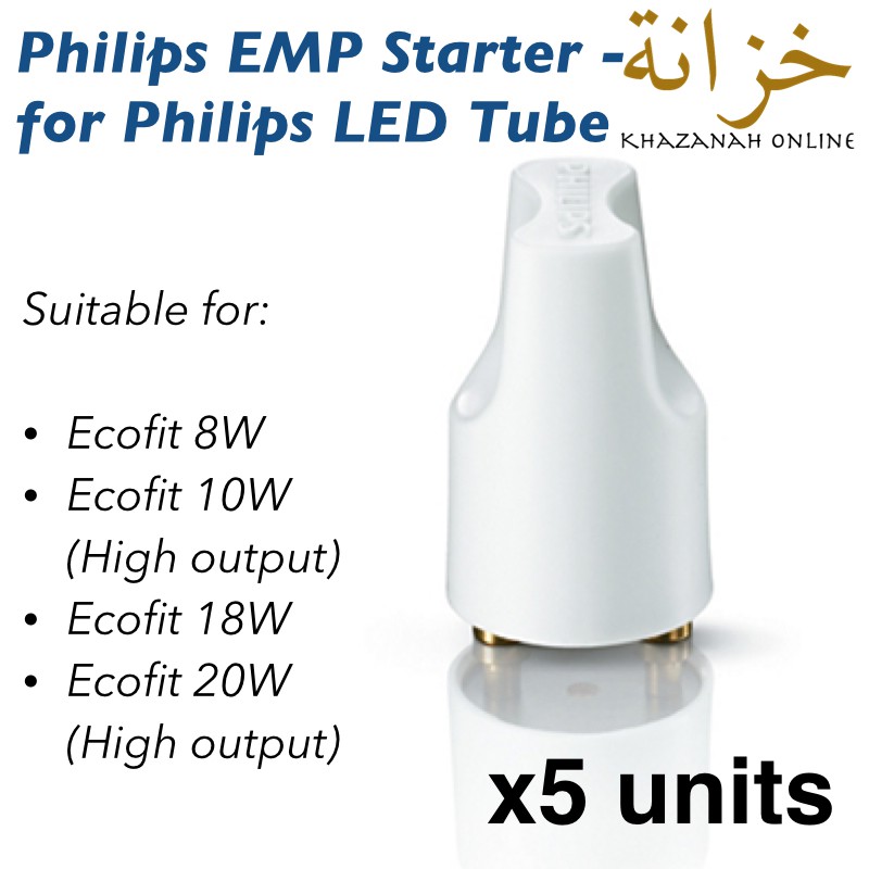 Philips EMP Starter / Dummy Starter for Philips Ecofit or Master LED T8 ...