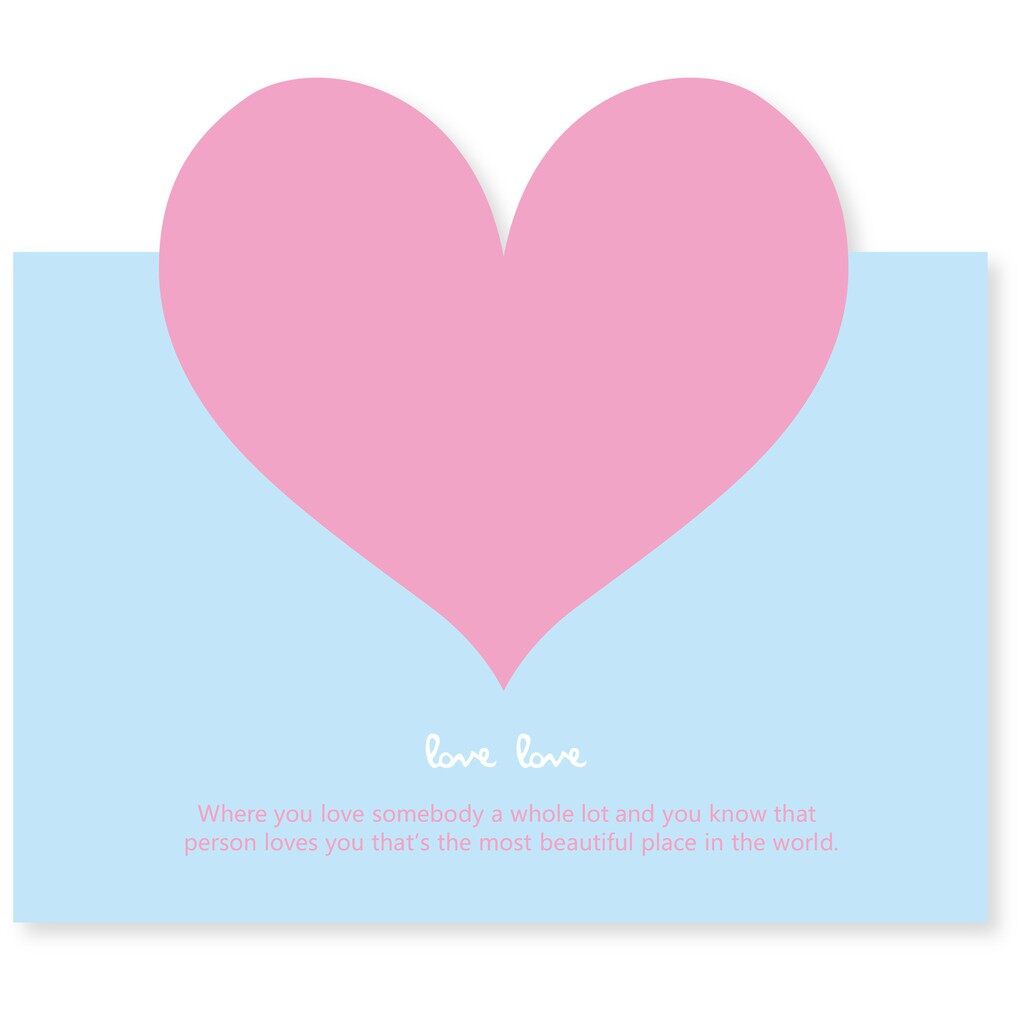 Kad Ucapan Love Birthday Kad Birthday Gift Card Valentine Card Kad ...