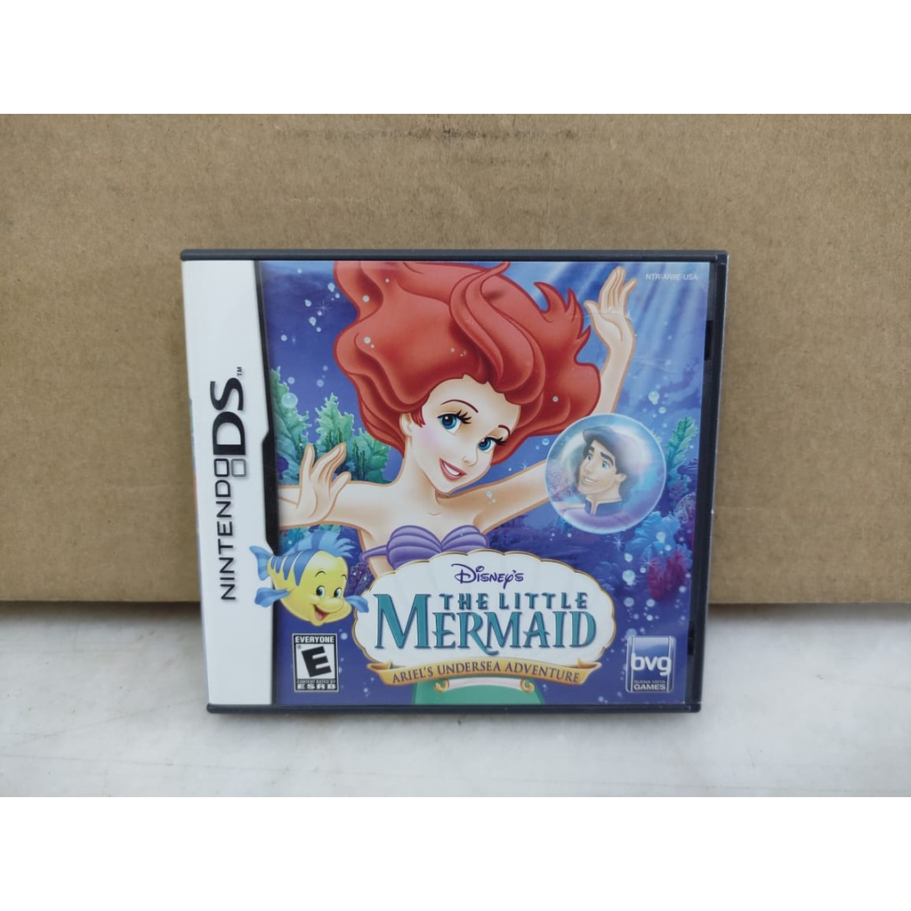 (Used) Nintendo DS Disney's The Little Mermaid : Ariel's undersea ...