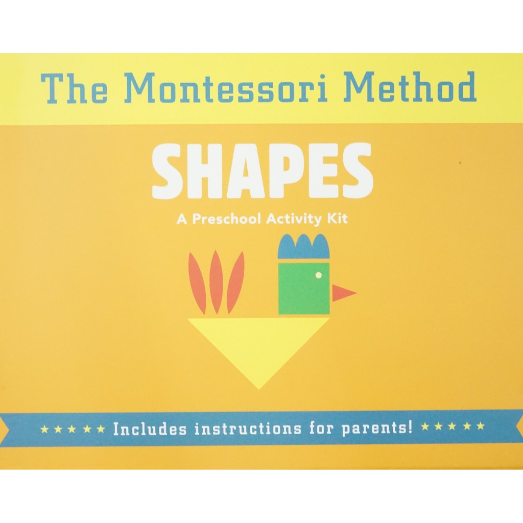 The Montessori Method: Shapes (Preschool Activity Kit) | Shopee Malaysia