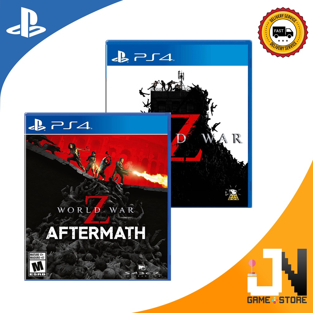 PS4 World War Z Standard / Aftermath (English/Chinese)(New) | Shopee ...
