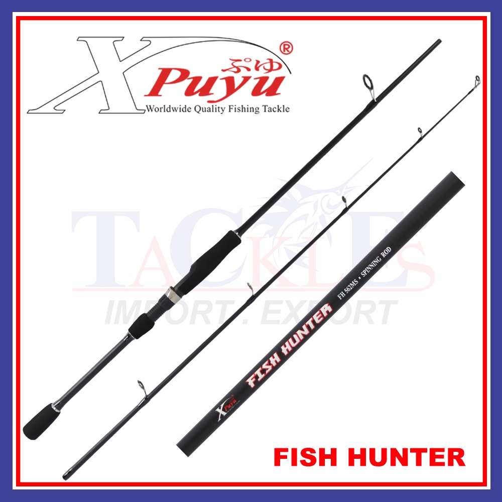 Xpuyu Fish Hunter Joran Pancing Spinning 5'0-7'0kaki | Hollow | Lightweight | Batang Fiberglass ...
