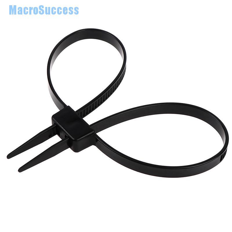 Reusable Zip Tie Handcuffs Double Locking Zip Ties Restraints Black ...